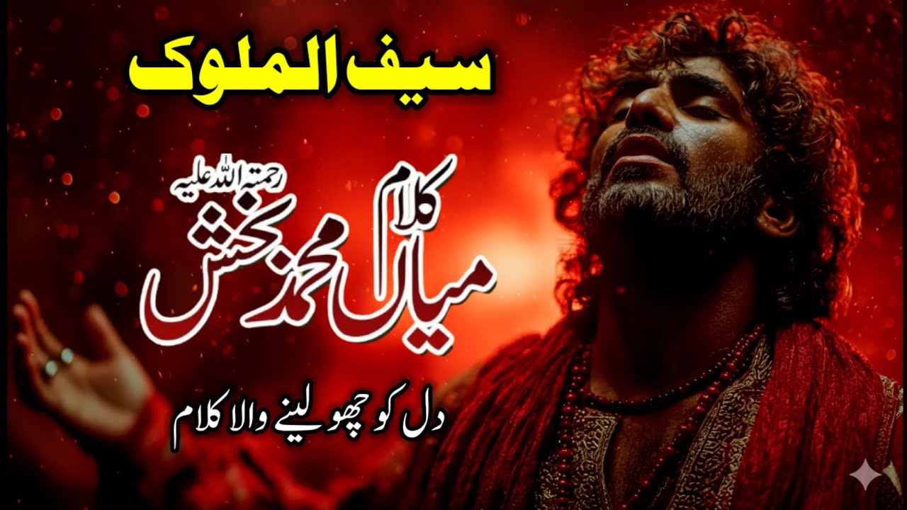 Saif Ul Malok Kalam Mian Muhammad Bakhsh Punjabi Kalam | Sufiana Kalam ...