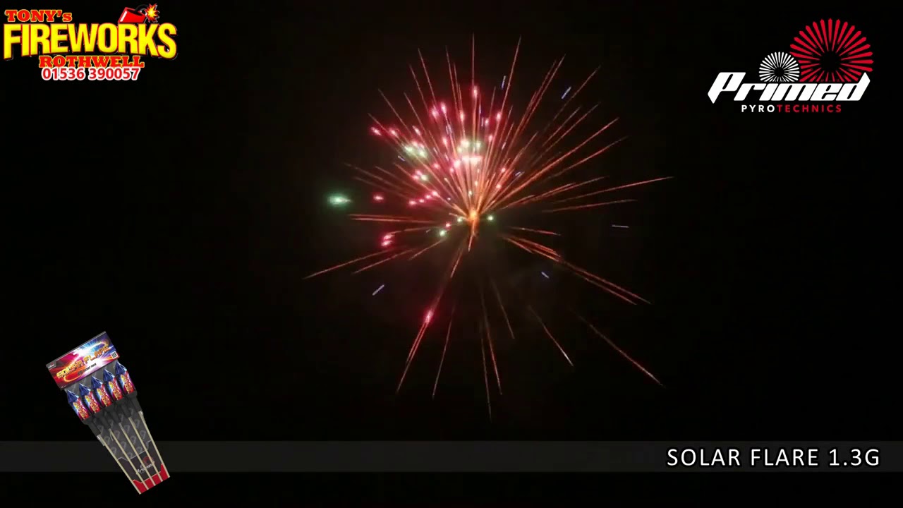 Firework Name: Solar flair rockets - YouTube