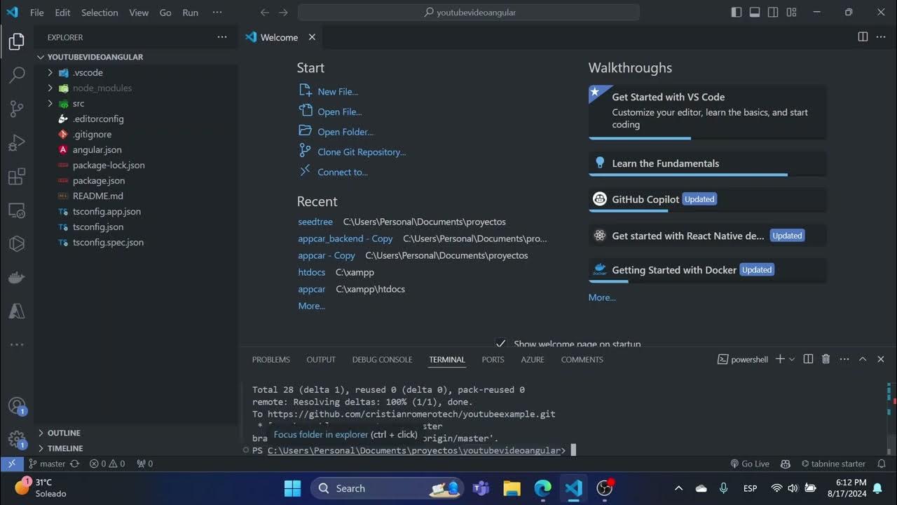 Cómo subir un proyecto Angular a Netlify - YouTube