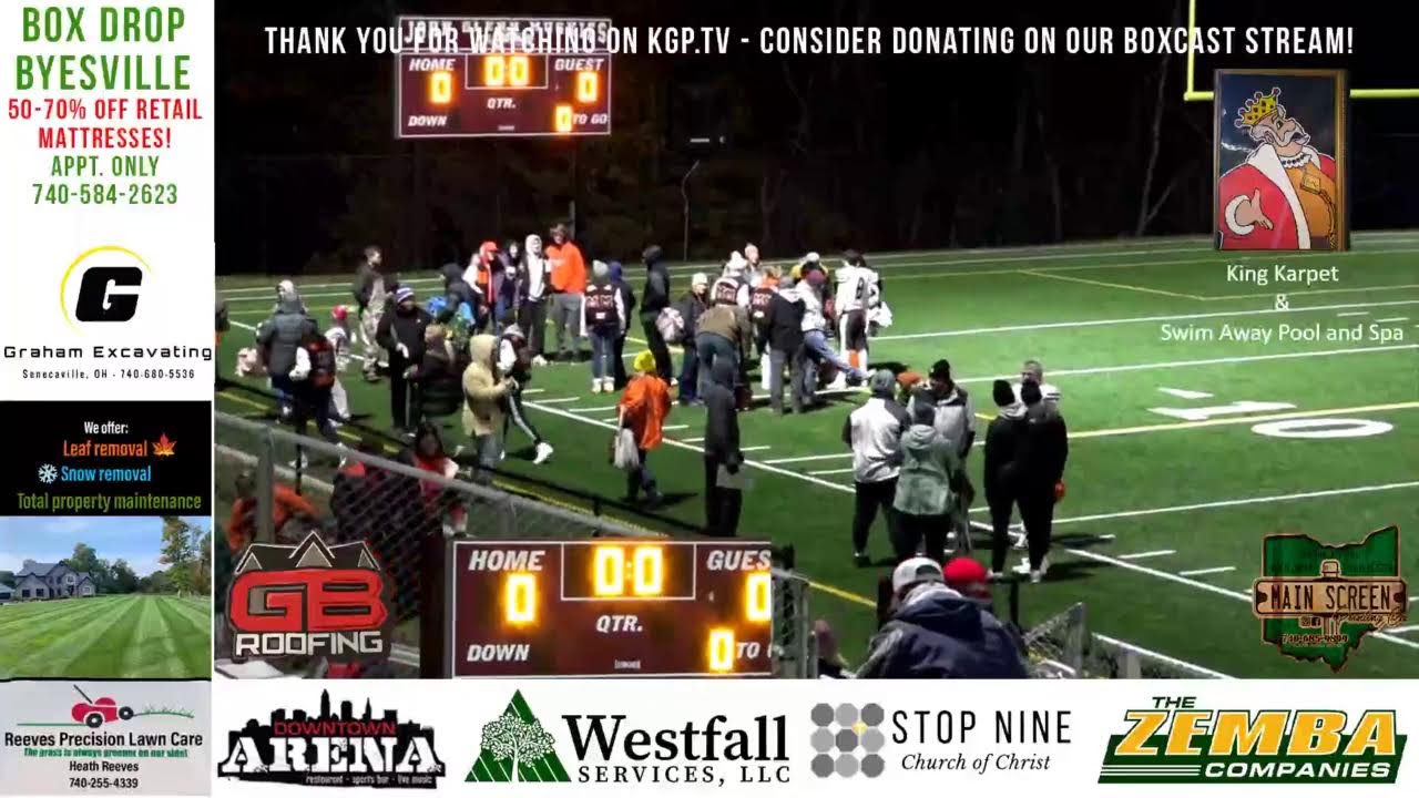 Meadowbrook Colts vs. John Glenn Muskies - OHSAA Playoff Football - YouTube