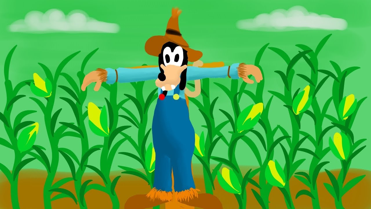 Mickey Mouse Clubhouse GOOFY Gardening in the Corn Garden | Doodle ...