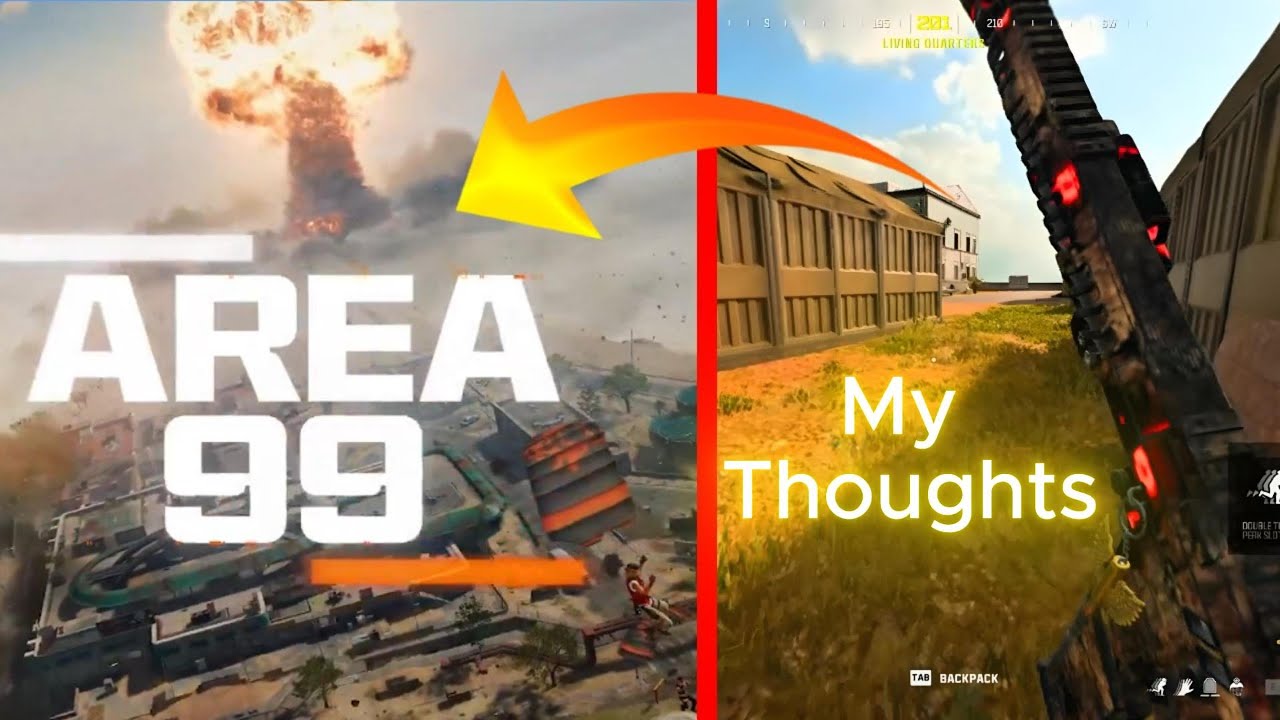 The *New* Area 99 Warzone Map - YouTube