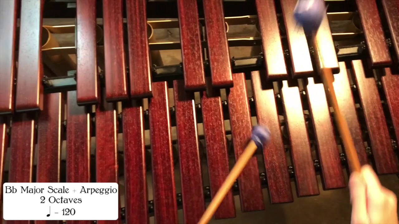 Middle School GMEA All-State Major Scales: Percussion - YouTube