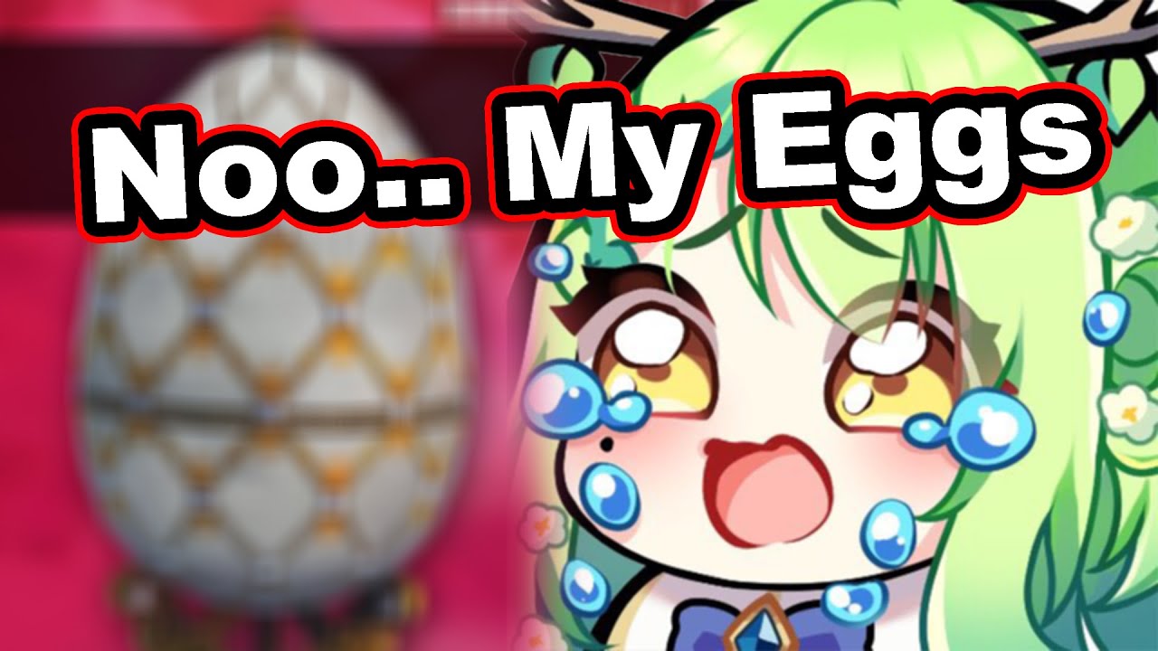 Fauna is crying because of her Failure EGGS | 『Hololive』 - YouTube