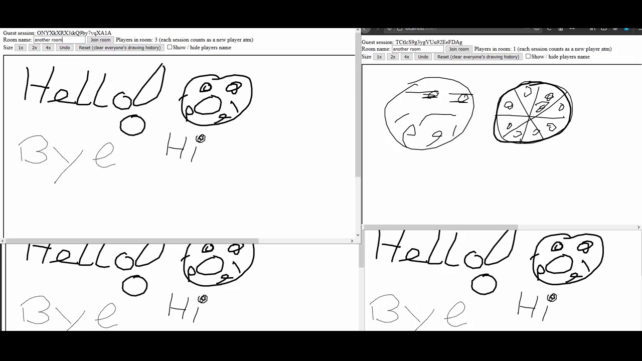 Multiplayer drawing app - YouTube