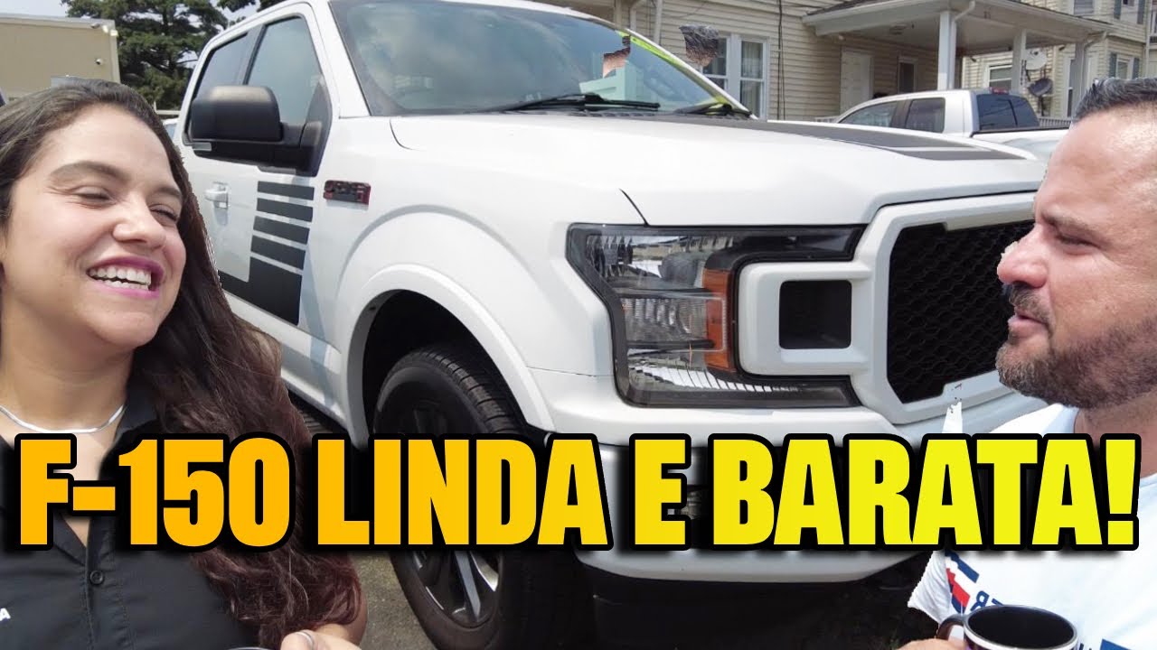 PREÇOS DE CARROS NOS ESTADOS UNIDOS ACHEI UMA F-150 LINDA E BARATA ...