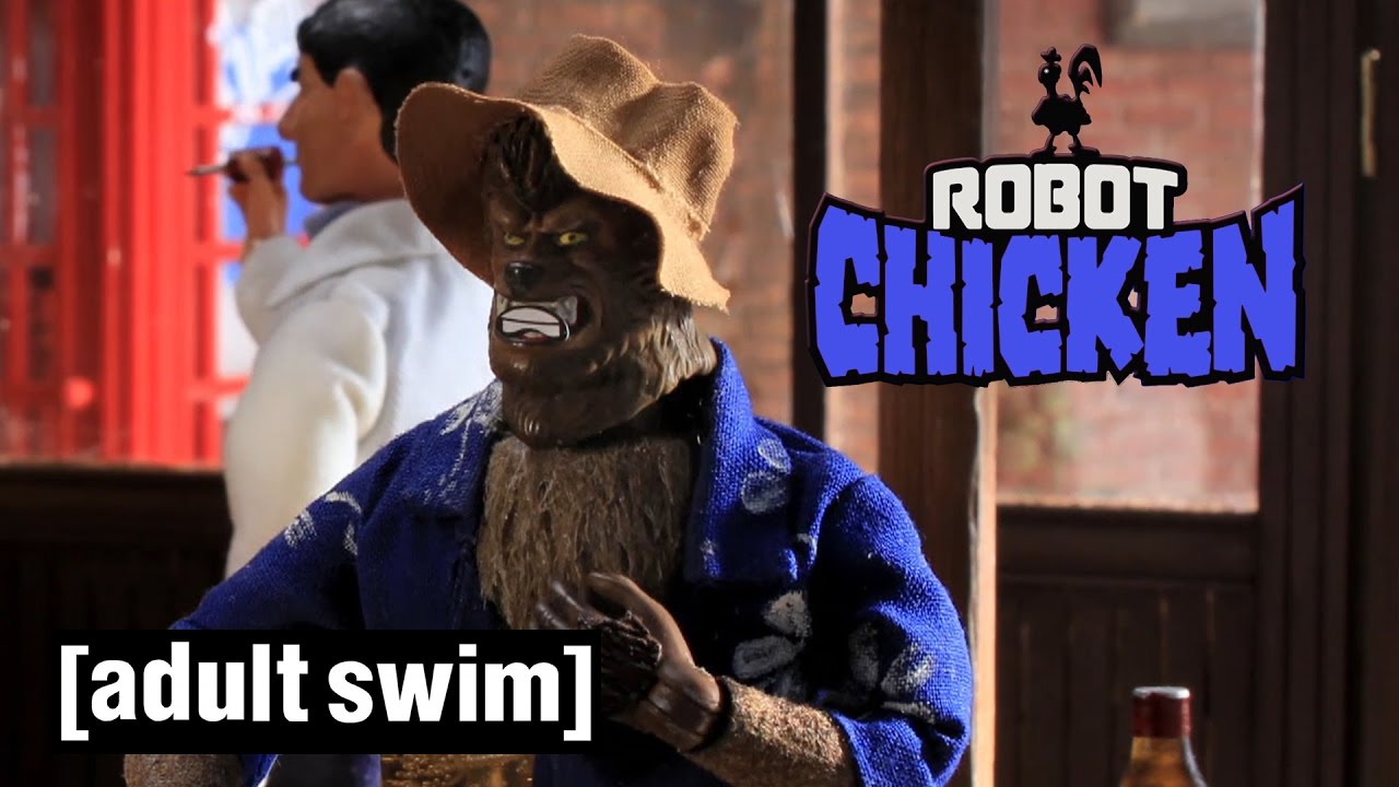 An American Werewolf in London (COMPLETE) | Robot Chicken | Adult Swim ...