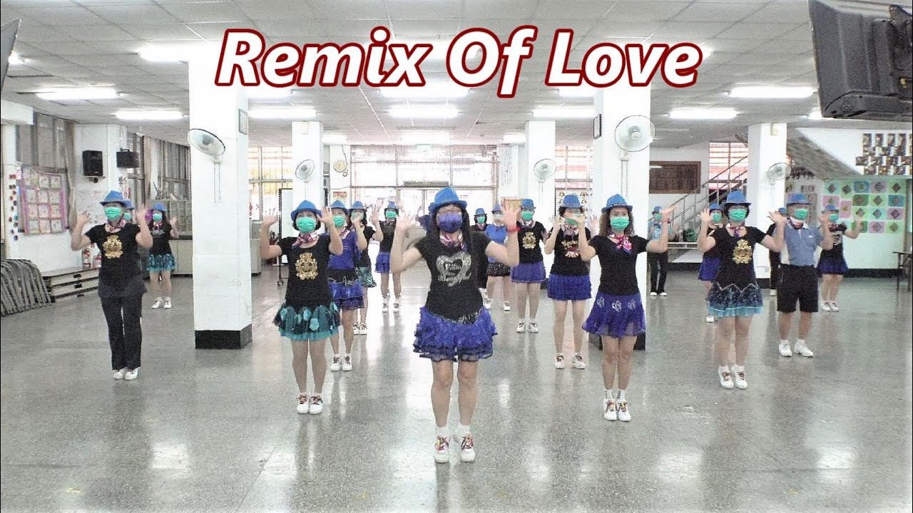 Remix Of Love│Line Dance by Gary O'Reilly (IRE)│Demo & Walk Through ...