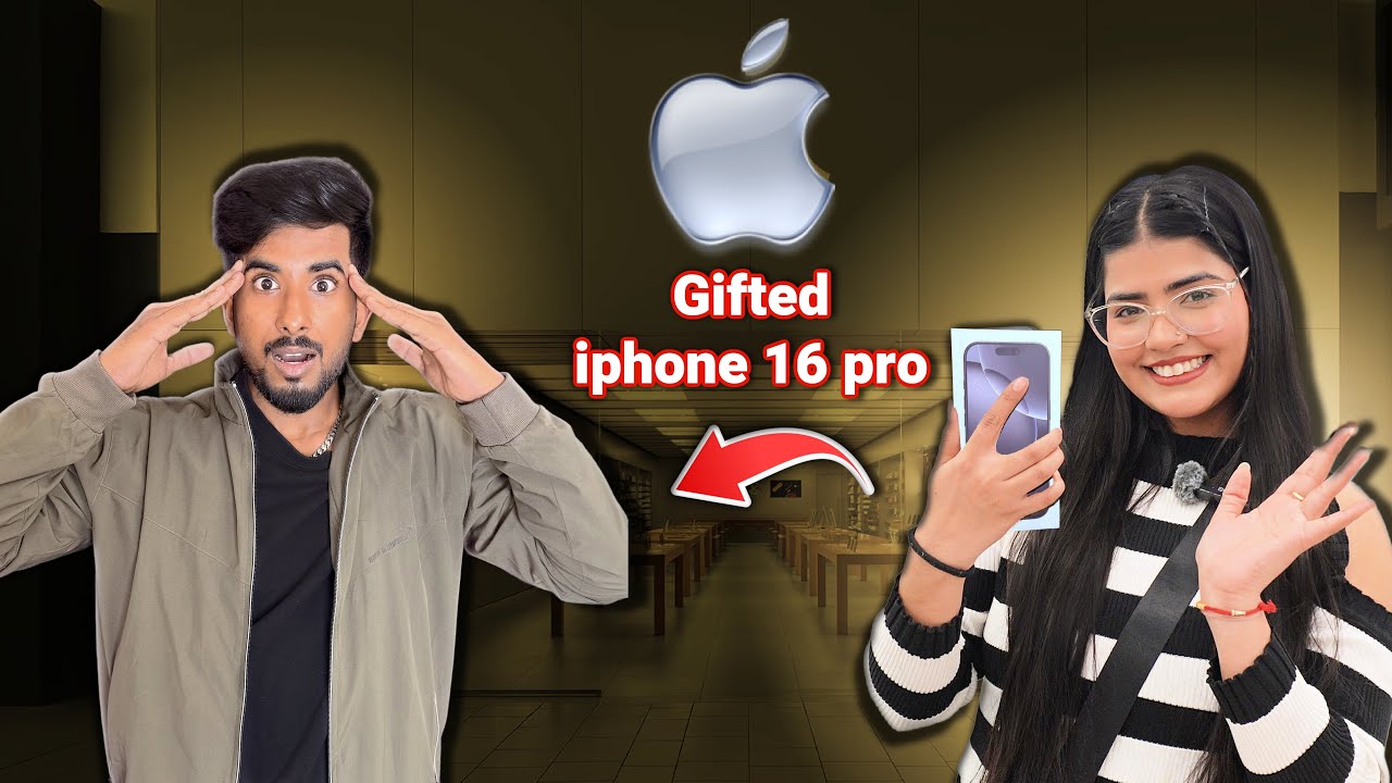 I Surprised Lucky with iphone 16 pro🥳 | unbelievable Reaction🤯😱 ...