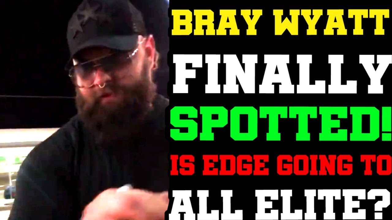 WWE News! Wyatt FINALLY Spotted! EDGE At AEW All In CM Punk Wears Mask ...