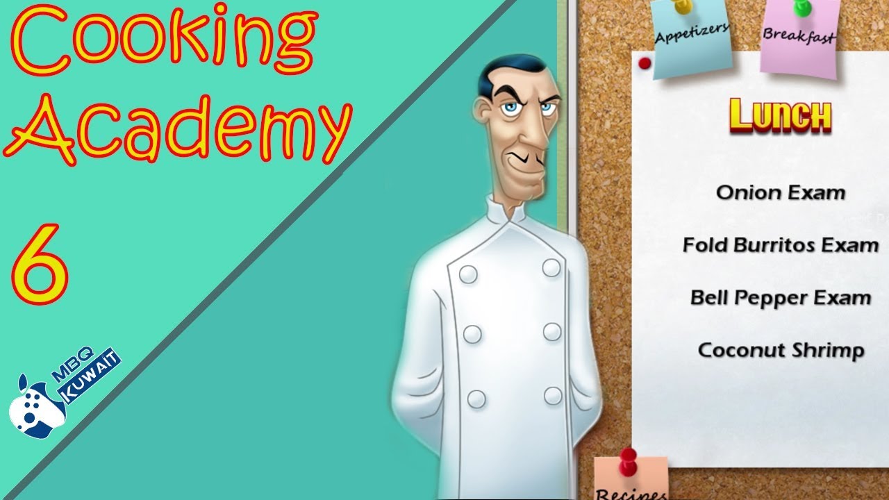 Let’s Play Cooking Academy Part 6 - [ Lunch Recipes & Exam ] - YouTube