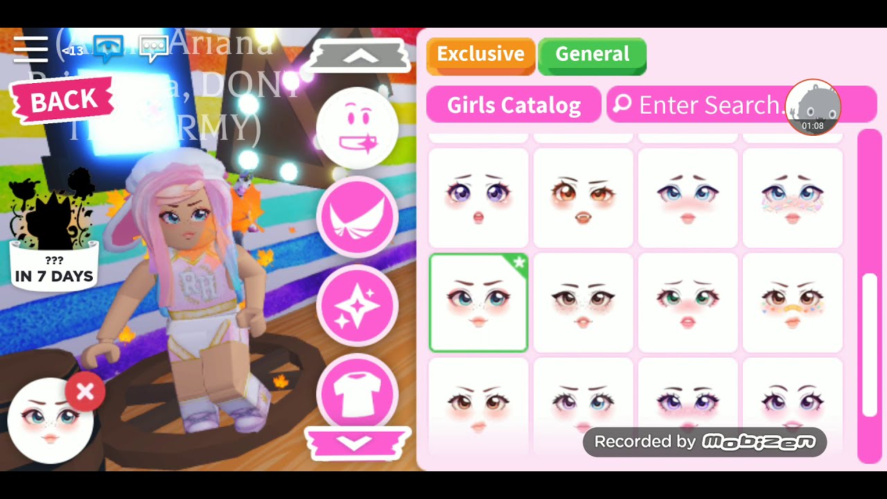 ADOPT ME LIT PREMIUM FACES😋🦄 ️roblox - YouTube