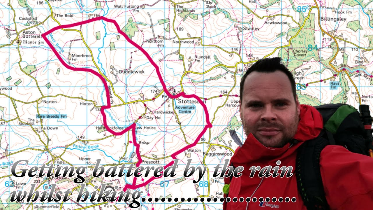 Hiking in the rain / Countryside footpaths / Walks of Shropshire ...