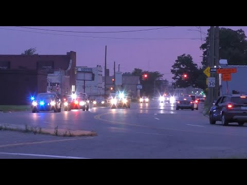 Detroit Police Michigan State Police Responding - YouTube