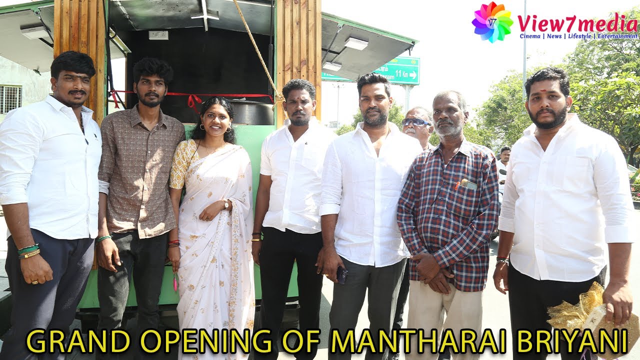 The Grand Opening of Mantharai Briyani Guest of Honour D.Ajay Vandaiyar ...