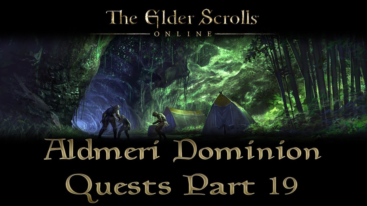 ESO - Aldmeri Dominion Quests - Part 19 - Auridon Part 9 - Toothmaul ...