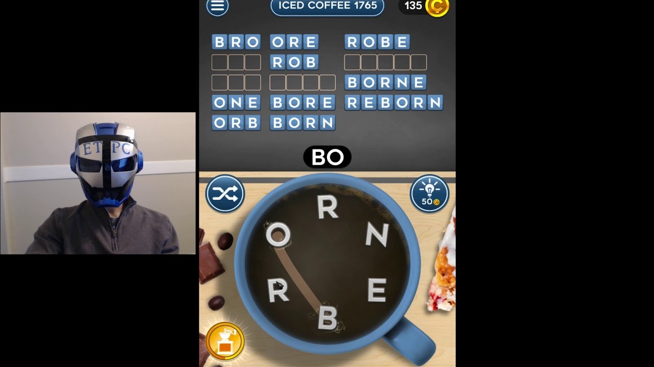 WORD MOCHA ICED COFFEE LEVEL 1765 ANSWERS - YouTube