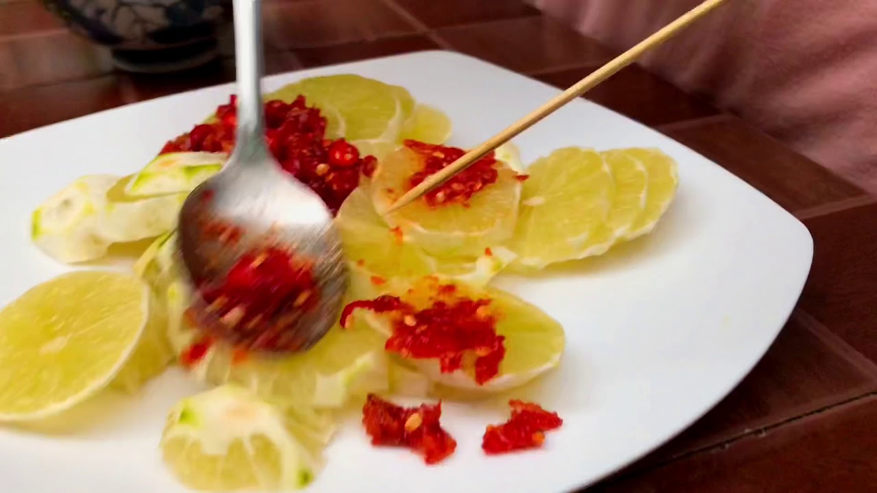 Lemon and chili - YouTube