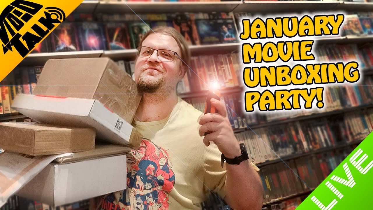 Blu-Ray, 4K and a very special (expensive) DVD Unboxing Party! - YouTube