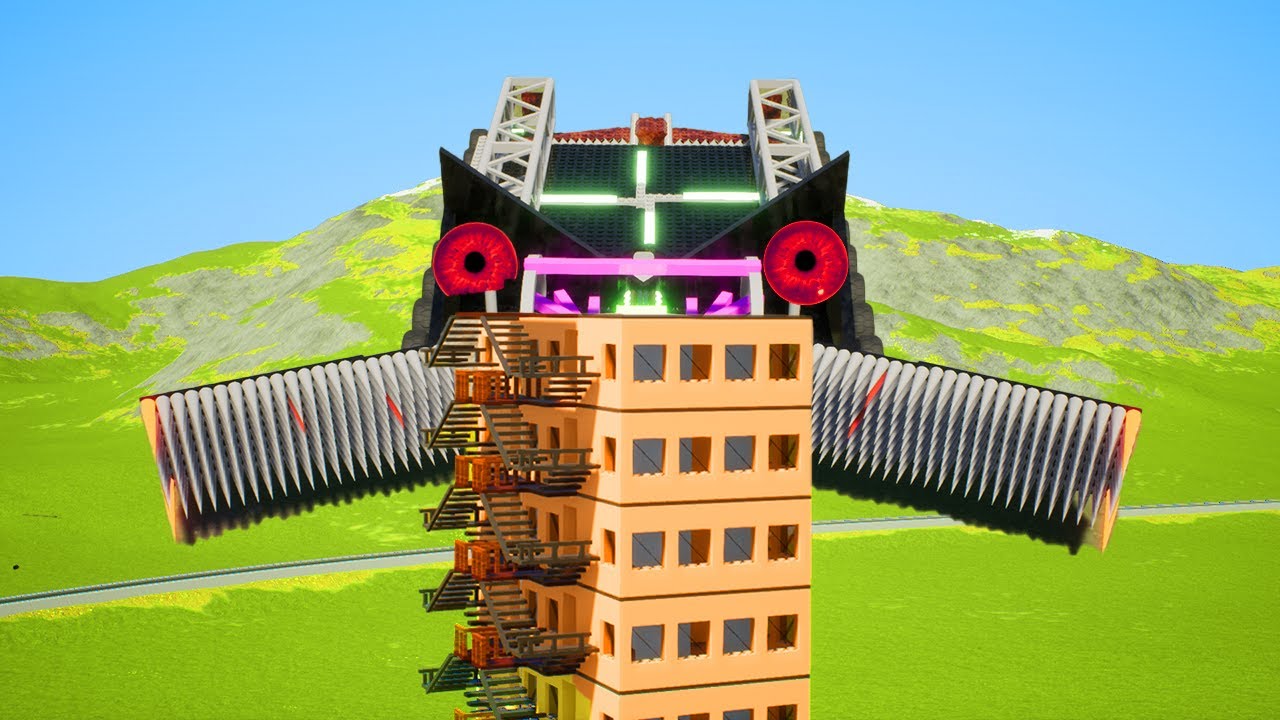 LEGO CAR EATER x3 DEVOURS LEGO BUILDINGS! EATER DESTROYS LEGO ...