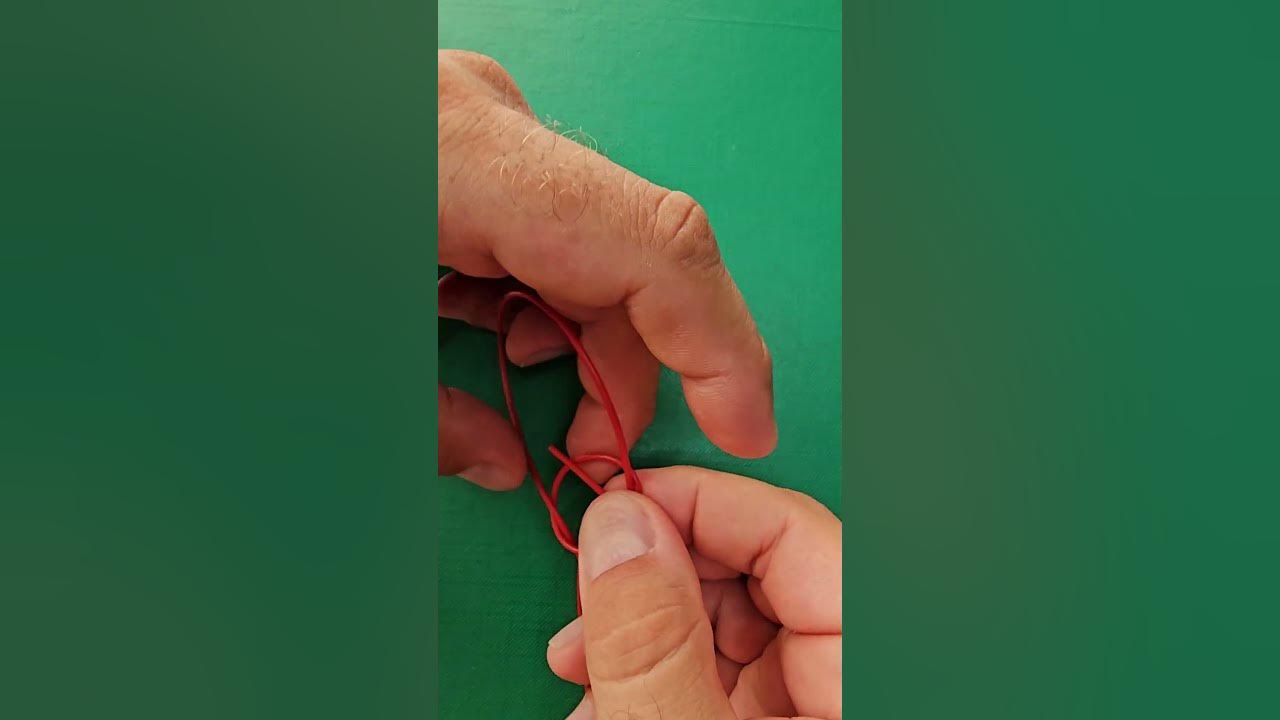Perfect loop - non-sliding fishing loop knot - how to make loop at the ...