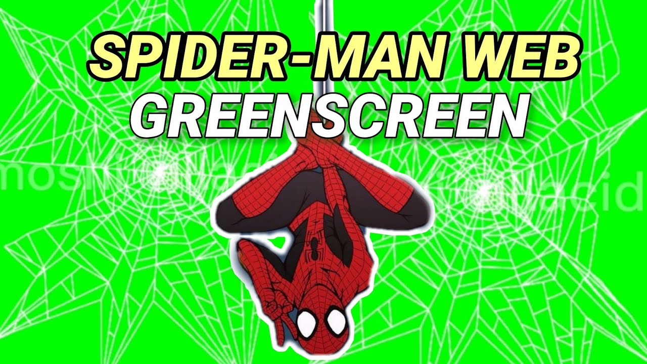 SPIDER-MAN WEB VIDEO TRANSITION EFFECTS GREENSCREEN | TIKTOK TREND ...