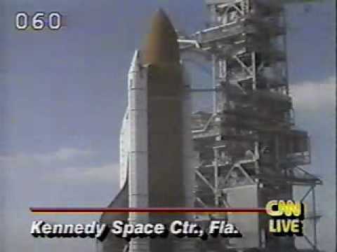 STS-42 seen live on CNN - YouTube