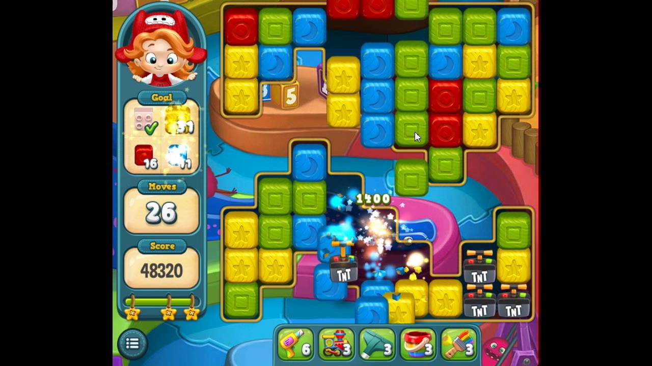 Toy Blast level 215 - YouTube
