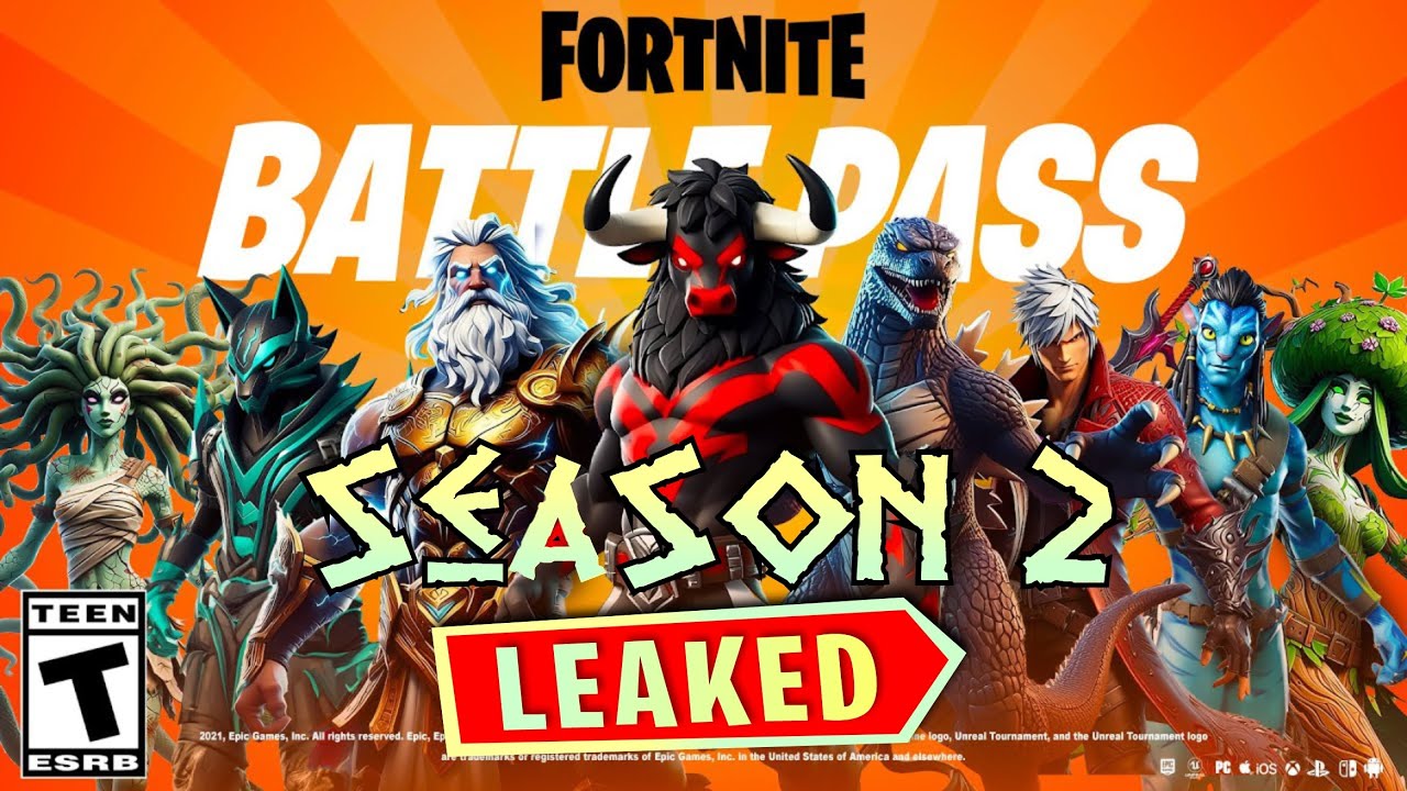 CHAPTER 5 SEASON 2 BATTLEPASS COMPLETELY LEAKED - YouTube