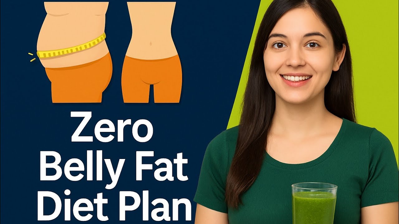 Zero Belly Fat Diet Plan | Lose 7 Inches 2wks| From breakfast to dinner ...