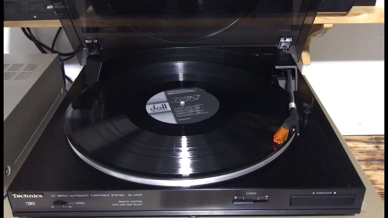 TECHNICS SL-J100R TURNTABLE - YouTube