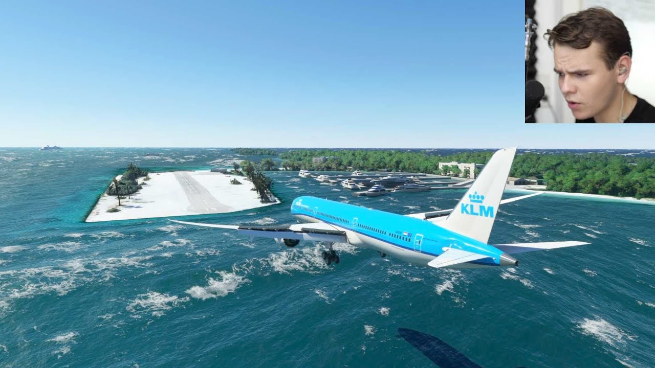 I Landed On A PRIVATE ISLAND Airport - SUPER SHORT RUNWAY - YouTube