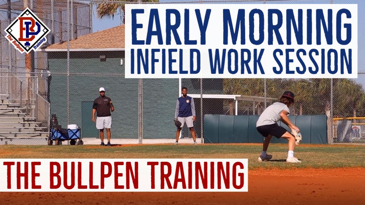 Early Morning Infield Work Session | Baseball Training Drills and ...