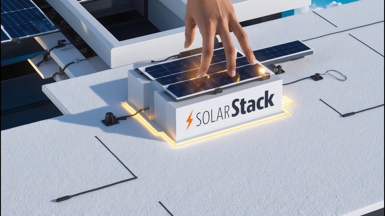 ☀️Instalación de Solar Stack☀️: Montaje de Paneles Solares Sin ...