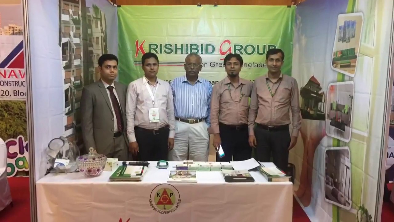 Day 01 : Krishibid Group Real Estate at House Building Finance Fair ...