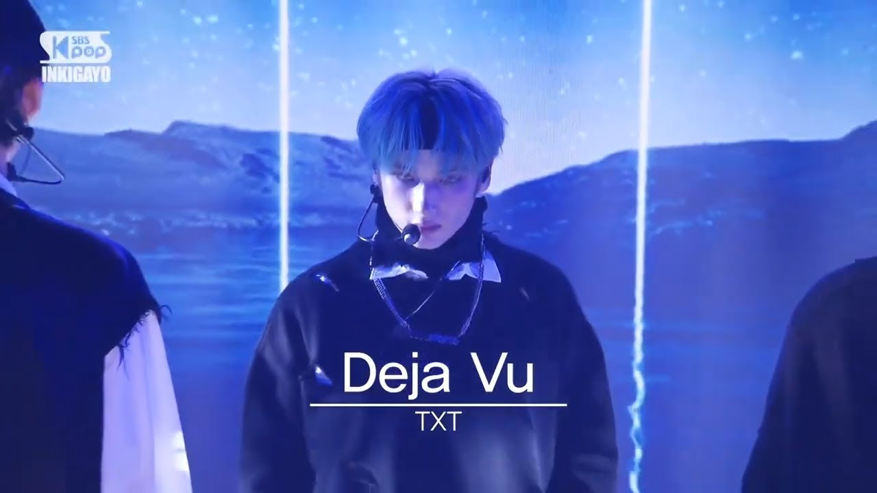 TXT - "Deja Vu" @ inkigayo 20240414🏆 TXT - "Deja Vu" @ 인기가요 2024🏆 TXT ...