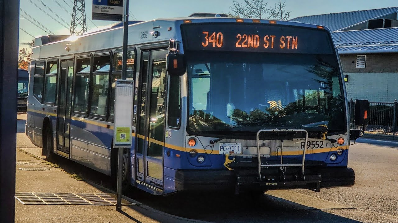 TransLink - 2009 Novabus LFS | R9552 - YouTube
