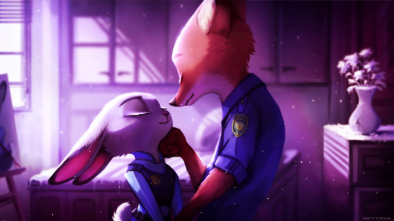 Speedpaint - Warm Winter Night (Zootopia) - YouTube