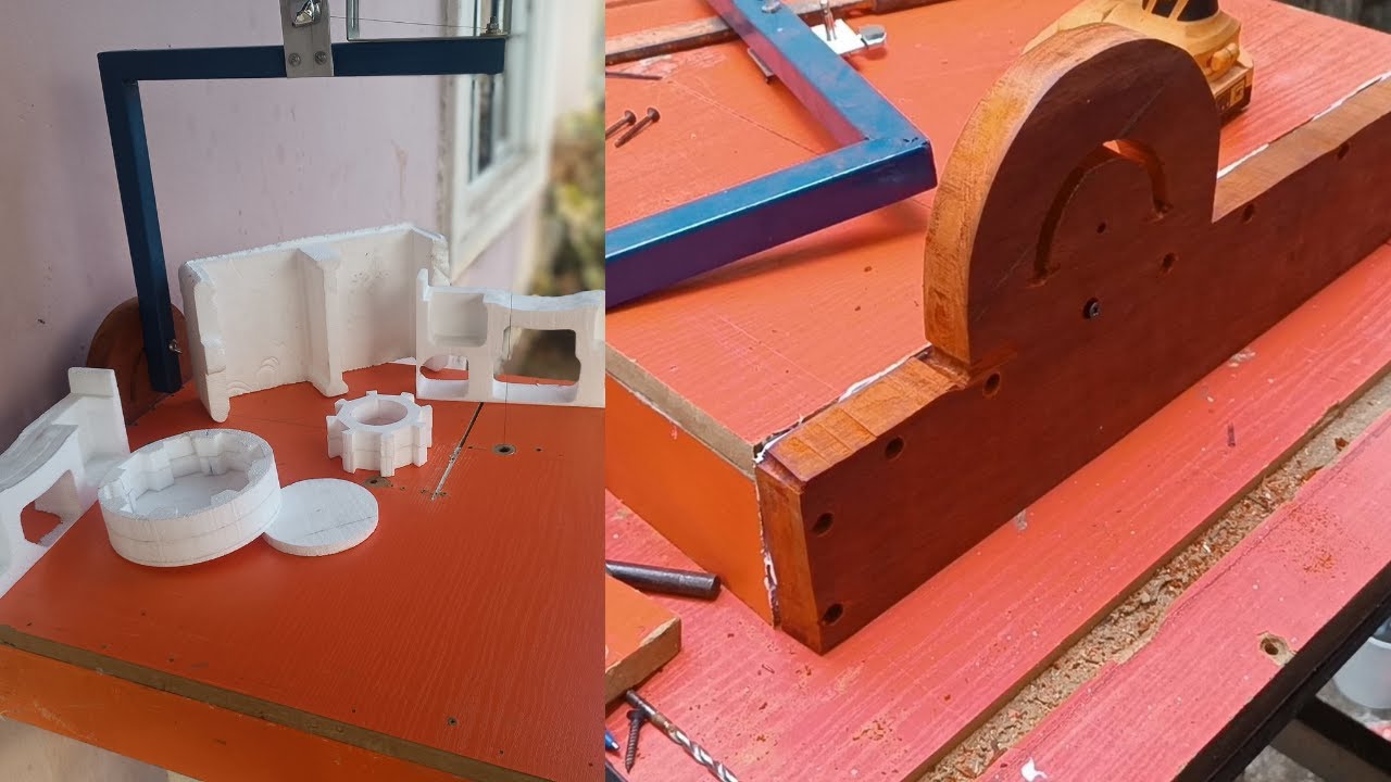 Diy Hot Wire Foam Cutter: How to Make a Polystyrene Cutting Machine at ...