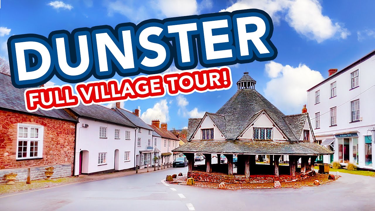 DUNSTER | Exploring the charming medieval village of Dunster, Somerset ...