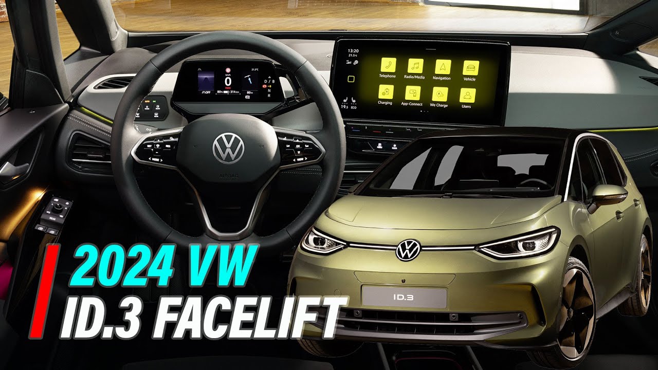 2024 VW ID.3 Facelift Brings Updates Inside And Out - YouTube