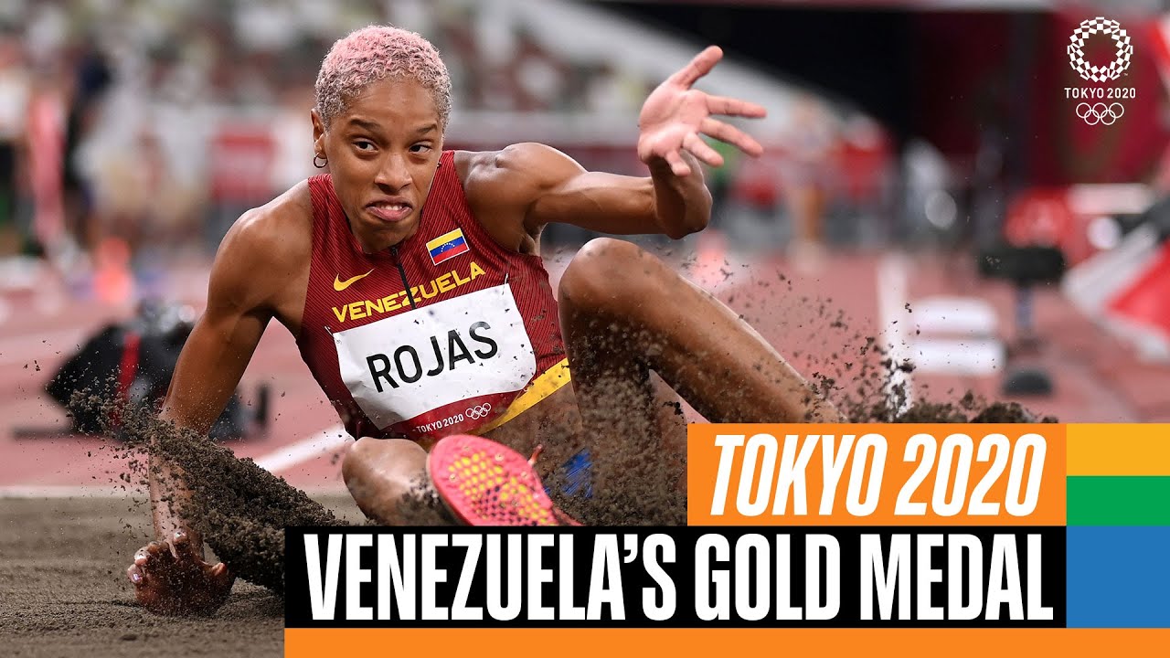 🇻🇪🥇 Venezuela's gold medal moment at #Tokyo2020 | Anthems - YouTube
