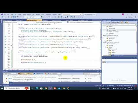 Getting new Access token by Refresh token in ASP.NET Core C# | Part-19 - YouTube