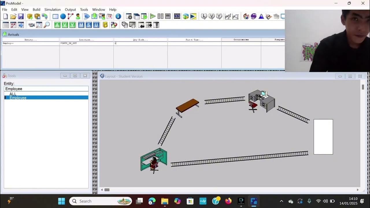 tugas promodel simulasi antrian BPJS - YouTube