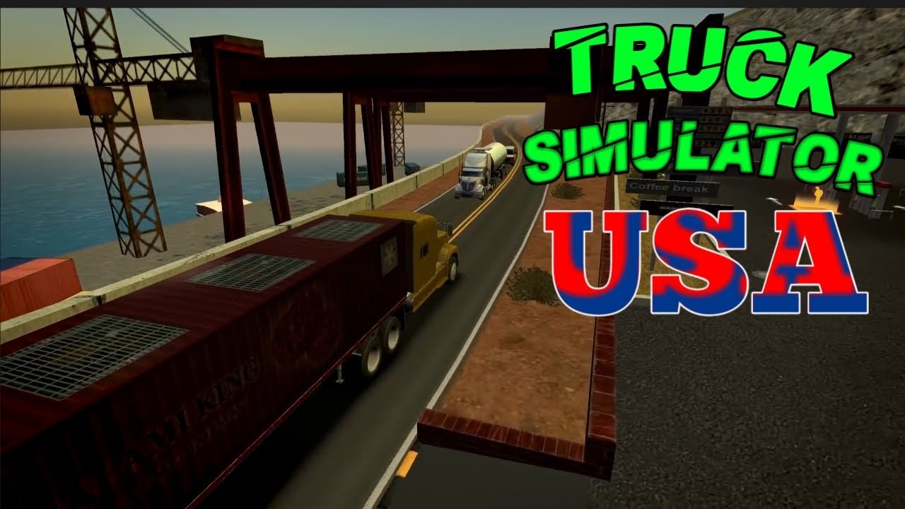 Truck Simulator USA (Android) - Primeira Gameplay - YouTube