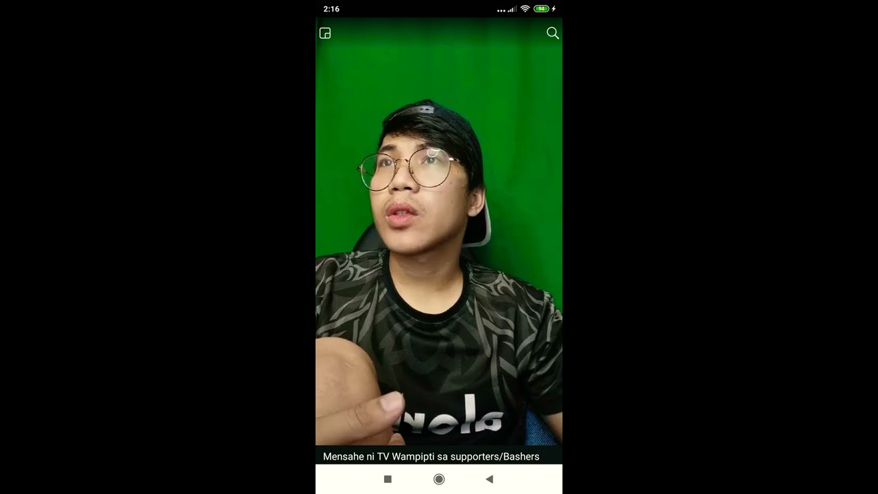 TV WAMPIPTI UMIYAK SA LIVE! MENSAHE NYA PARA SA MGA NAG REPORT NG ...