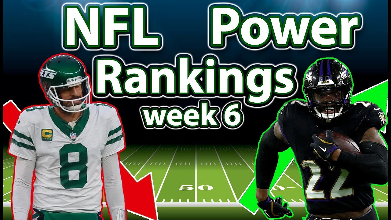 NFL Week 6 Power Rankings! - YouTube