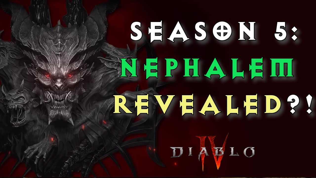 Diablo 4 Lore | Nephalem Revealed?! What Season 5's Story Finally ...