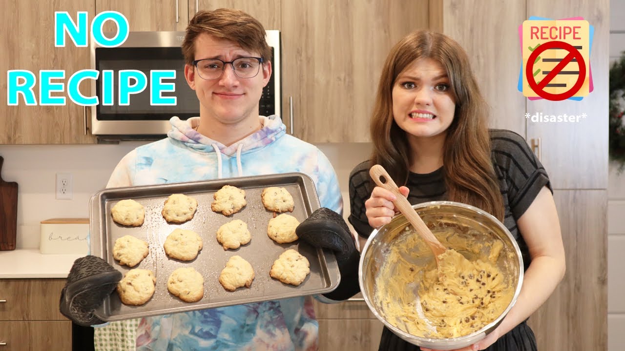 Baking Cookies WITHOUT a Recipe Challenge! - YouTube