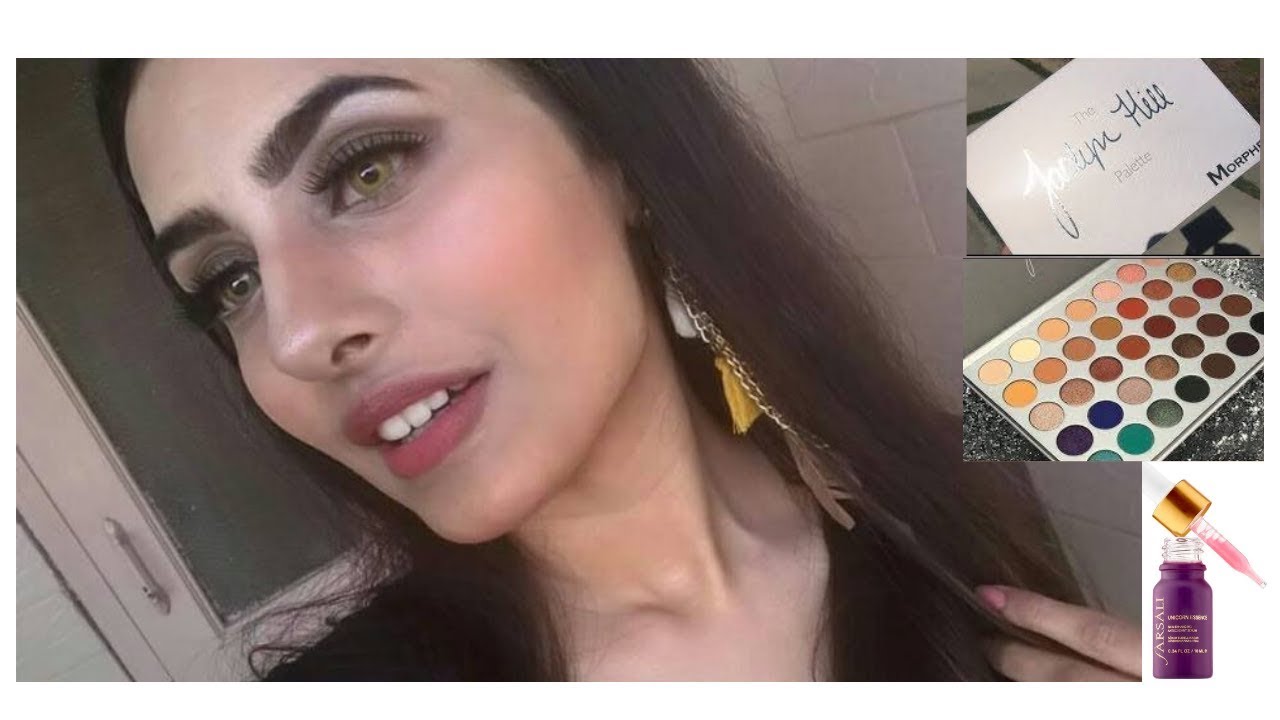 BROWN SMOKEY EYES |BY ANIQA FATIMA| - YouTube